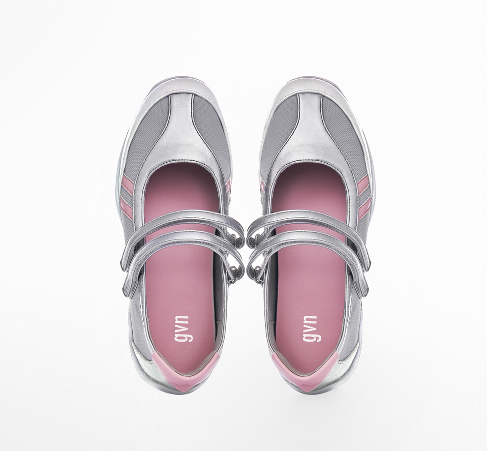 [ON HAND & PRE-ORDER] Ballet Sneakers in Chrome – GVN